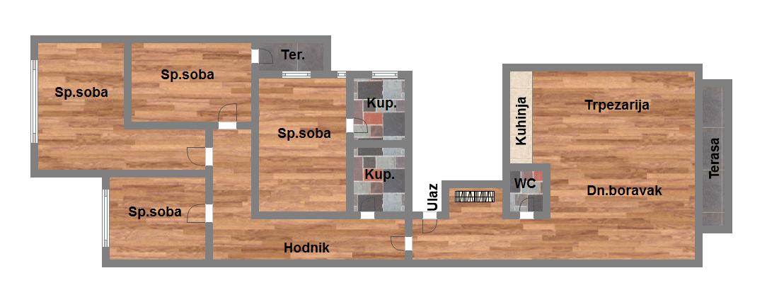 Cena sa PDV om parking mesto NOV 4 spavaće 062 792 583