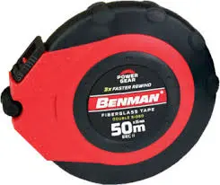 BENMAN Metar fiberglasa.50mx15mm