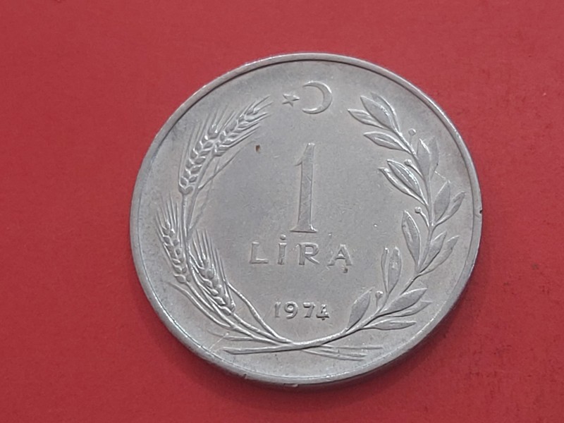 Turska - 1 lira 1974 god