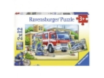 Ravensburger puzzle (slagalice) - Policija I vatrogasci RA07574