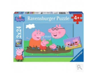 Ravensburger puzzle (slagalice) - Pepa prase RA09082