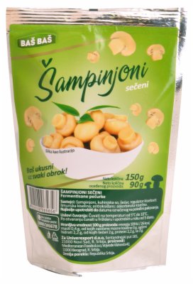 SAMPINJONI REZANI BAS BAS 150G DOJPAK
SAMPINJONI REZANI BAS BAS 150G DOJPAK