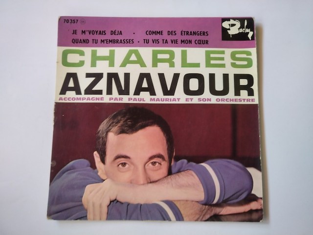 Charles Aznavour - EP France 1960