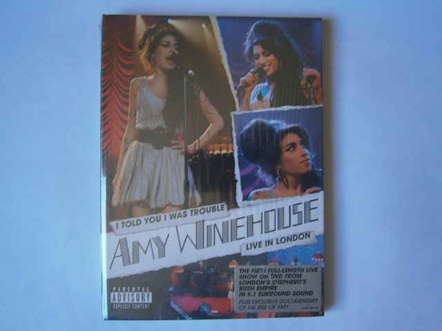 Amy Winehouse – I Told You I Was Trouble - Live In Lond