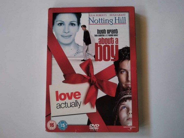 Hugh Grant kolekcija 3X DVD