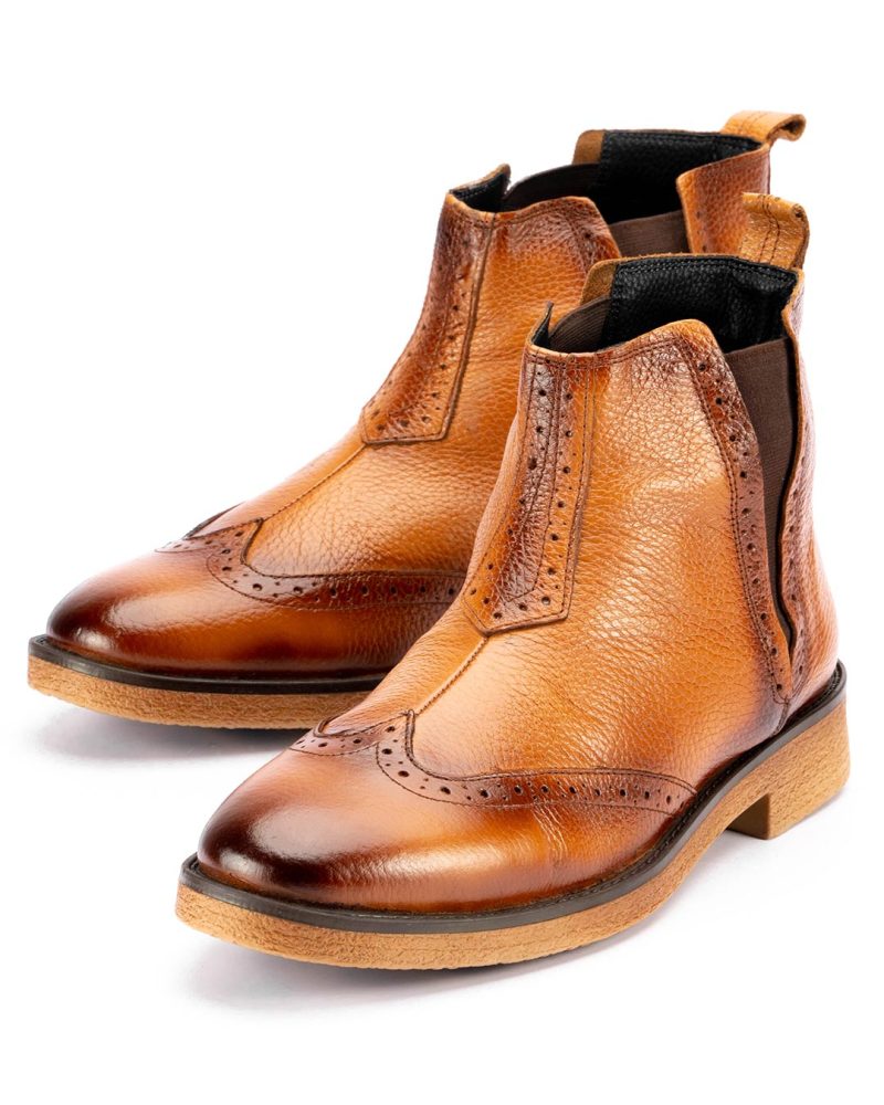 Muške cipele – Duboke – DC-5011 – Svetlo braon