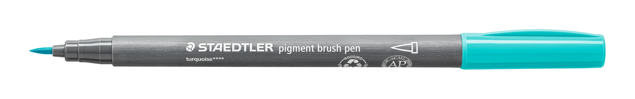 Pigment brush pen