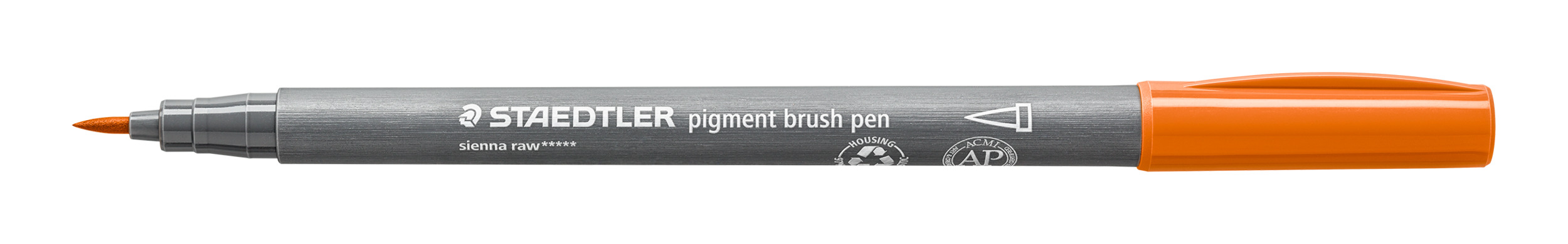 Pigment brush pen