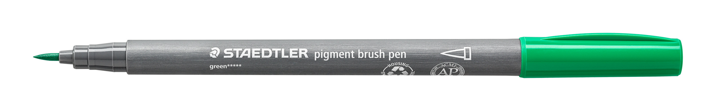 Pigment brush pen