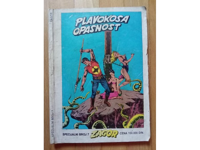 Zagor-Plavokosa Opasnost (ZS Specijalni Broj. 7)