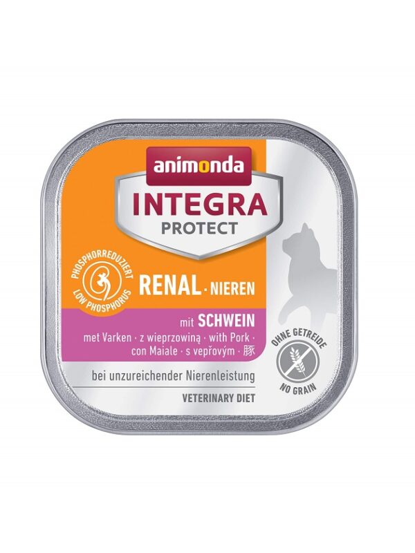 Animonda Integra Protect Cat Renal Pork – 16x100g