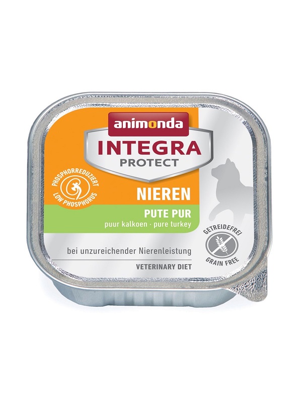 Animonda Integra Protect Cat Renal Turkey – 16x100g