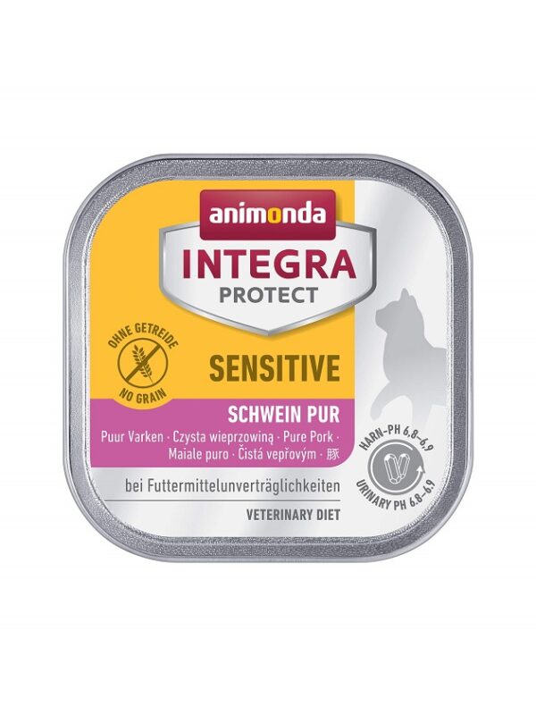 Animonda Integra Protect Cat Sensitive Pork – 16×100 g