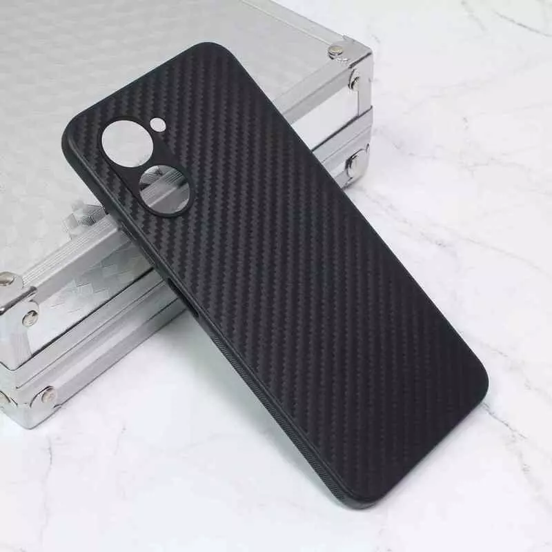 Maska Carbon fiber za Realme C33 crna