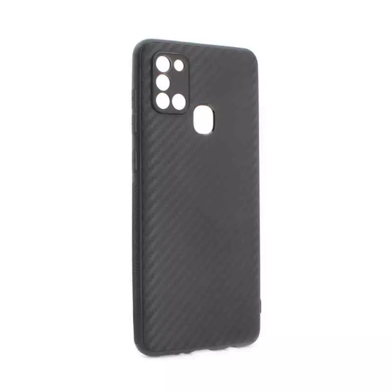 Maska Carbon fiber za Samsung A21s crna