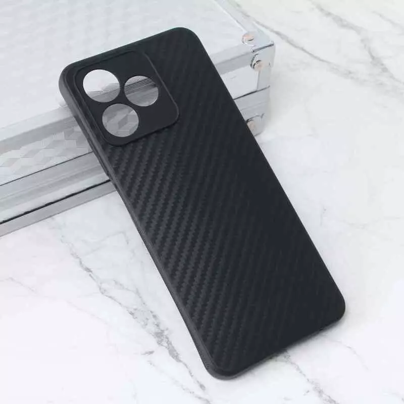 Maska Carbon fiber za Realme C53 crna