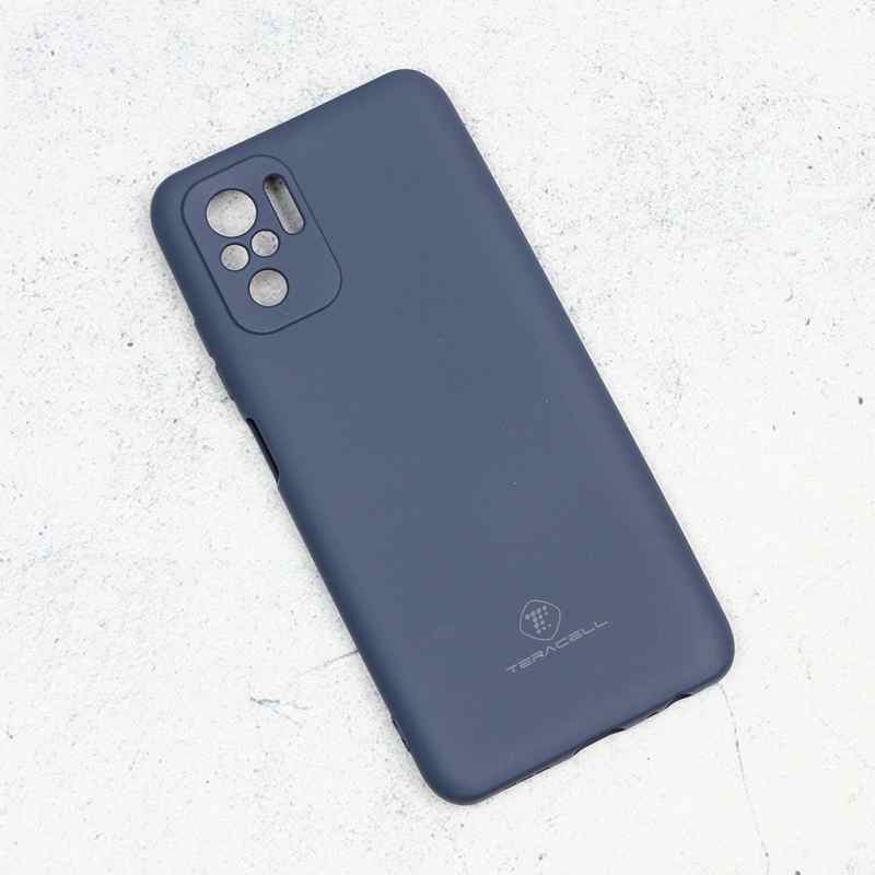 Maska Teracell Giulietta za Xiaomi Redmi Note 10 4G/Note 10s mat tamno plava