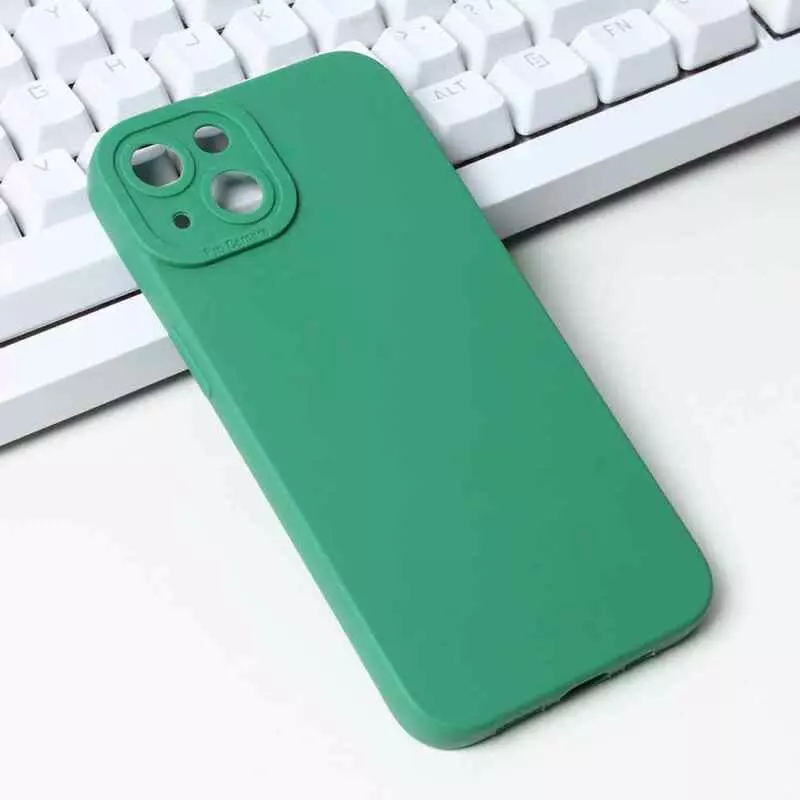 Maska Silikon Pro Camera za iPhone 13 zelena