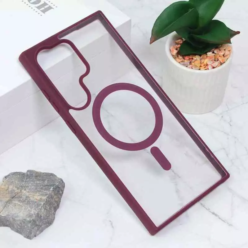Maska Magsafe za Samsung S918B Galaxy S23 Ultra ljubicasta