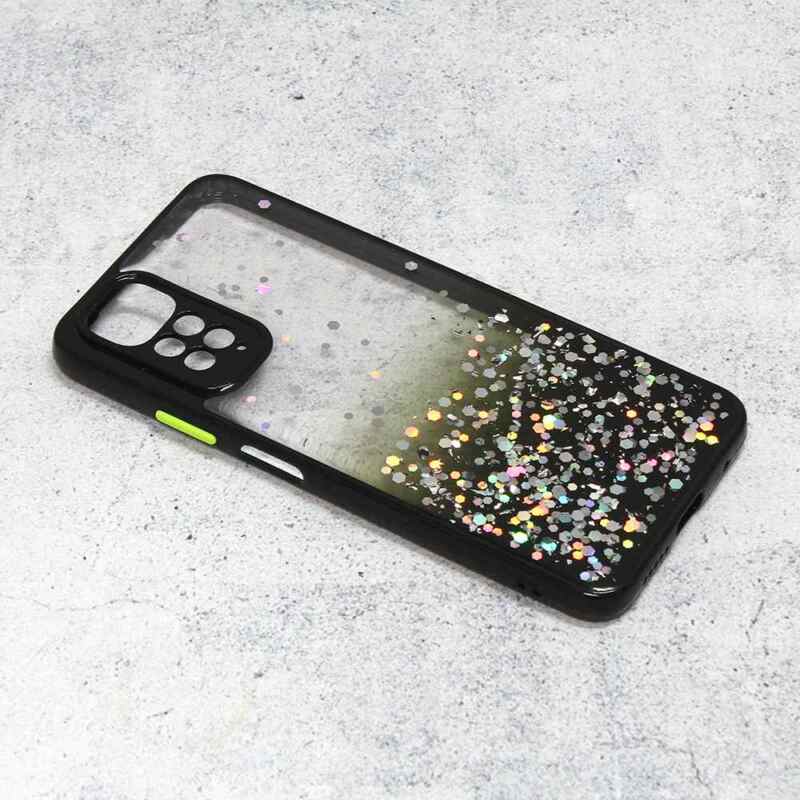 Maska Frame Glitter za Xiaomi Redmi Note 11/Note 11s crna