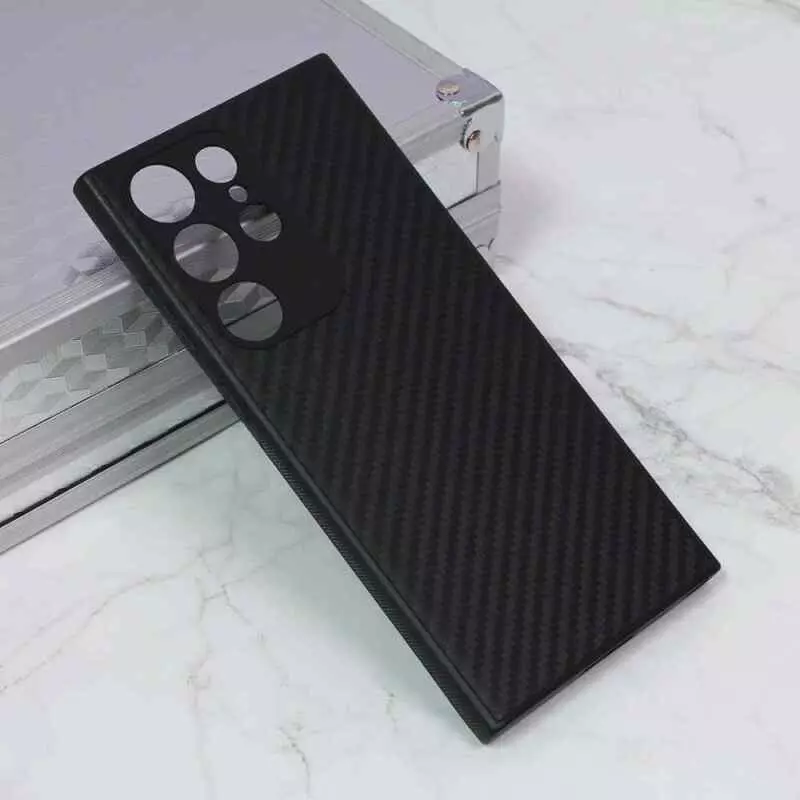 Maska Carbon fiber za Samsung S918B Galaxy S23 Ultra crna