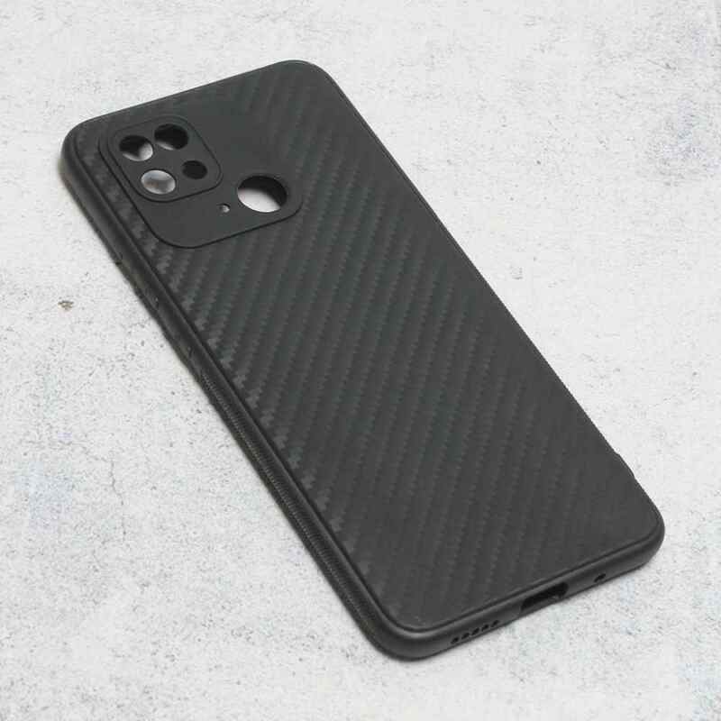 Maska Carbon fiber za Xiaomi Redmi 10C crna