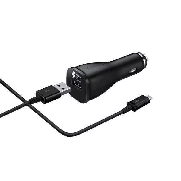 Samsung auto punjac micro USB 2A crni EP-LN915-UBE