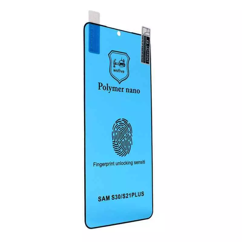 Folija Polymer Nano za Samsung S21 Ultra crna