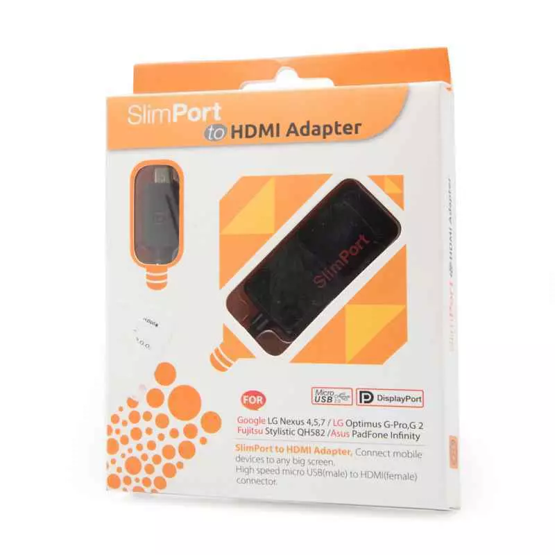 Slimport to HDMI Adapter for LG Nexus,LG Optimus,Asus PadFone