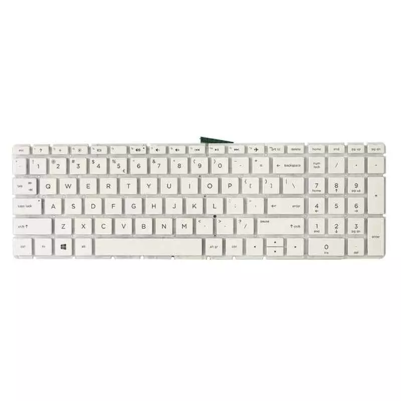 Tastatura za laptop HP 250 G6 bela