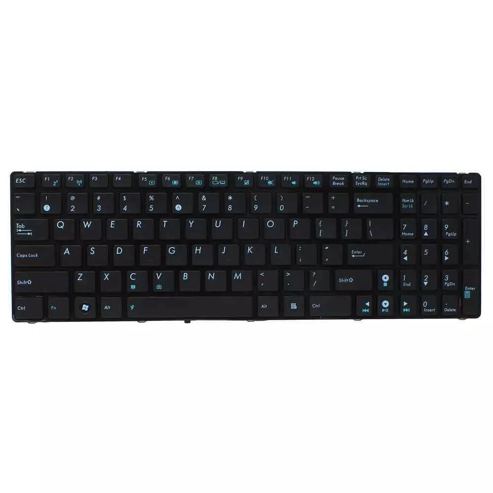 Tastatura za laptop Asus K52 G51 G52 G60 G72 G73 N61 N90 U50 X52 crna