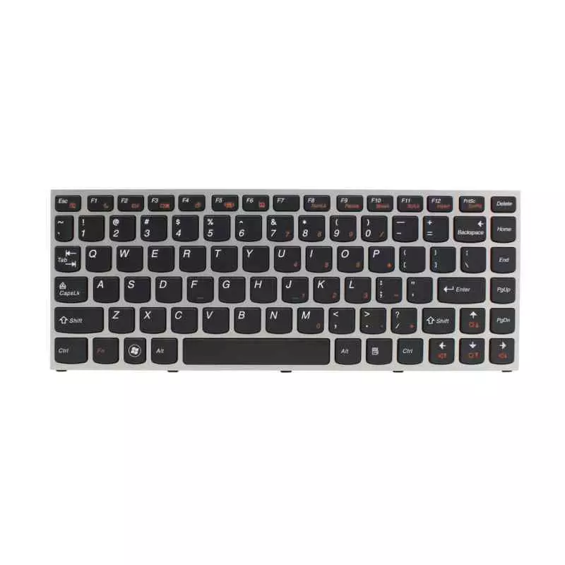 Tastatura za laptop Lenovo Ideapad U460 siva