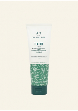 NEW Tea Tree 3-in-1 Wash, Scrub & Mask 125 ML