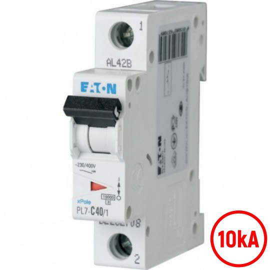 Automatski osigurač 40A B 10kA PL7-B40/1 262690 Eaton