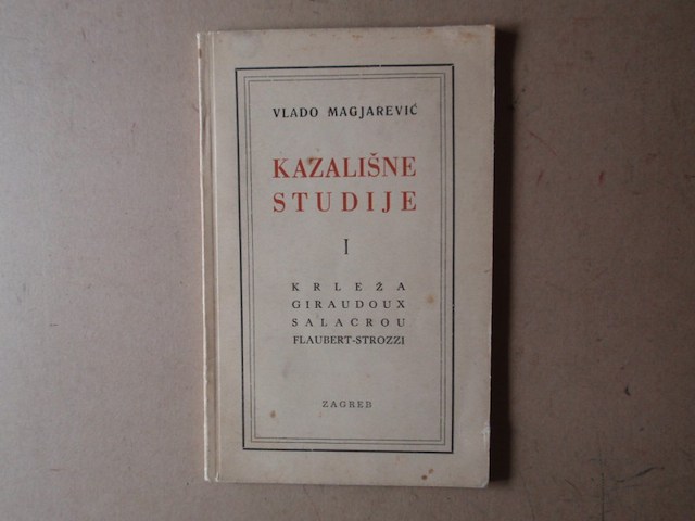 Vlado Mađarević - KAZALIŠNE STUDIJE