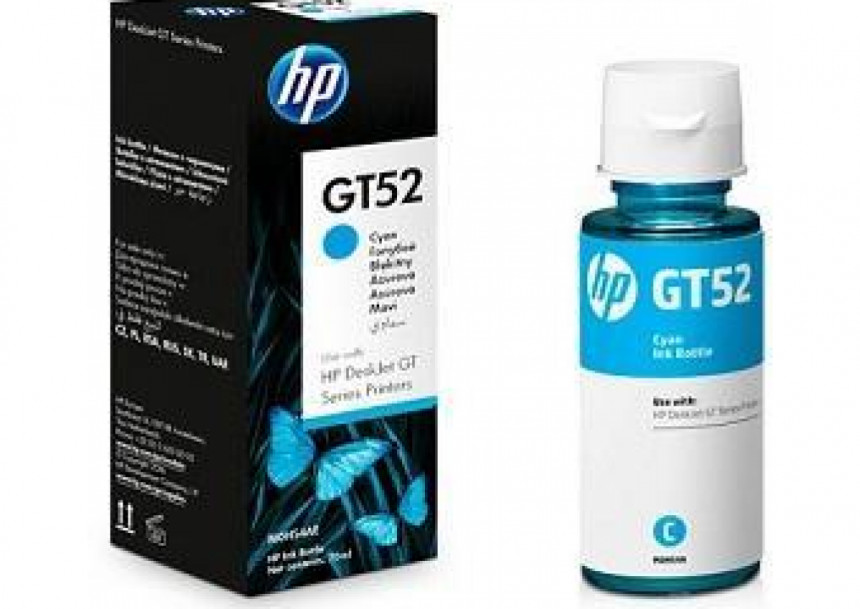 HP Bocica GT52 Cyan (M0H54AE)