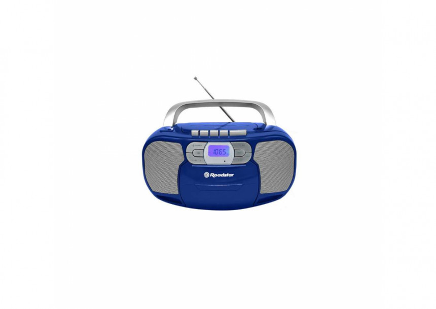 ROADSTAR RCR4635UMPBL PRENOSIVI CD RADIO KASETOFON PLAVI