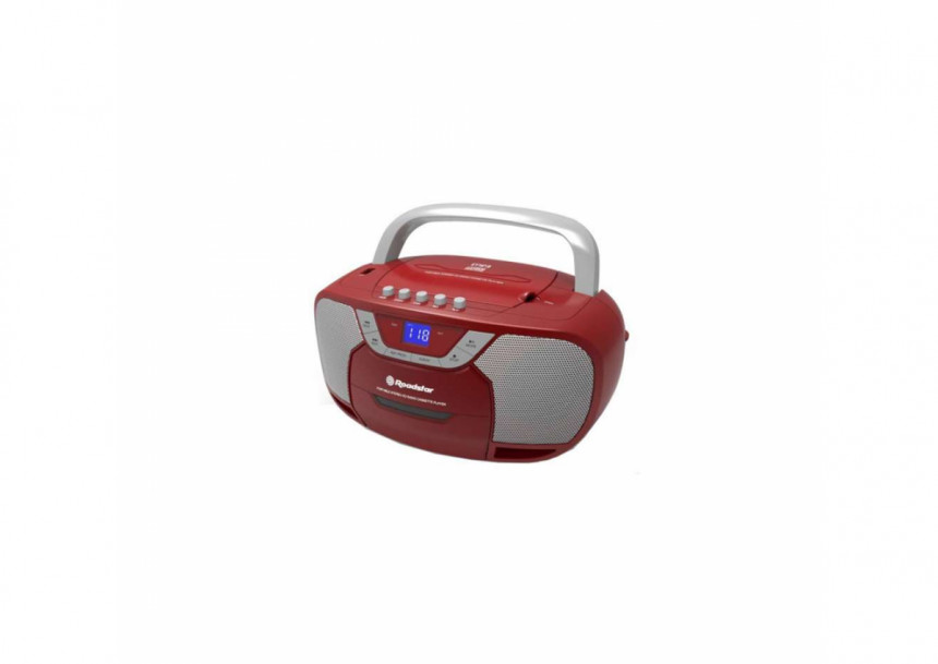 ROADSTAR RCR4635UMPRD PRENOSIVI CD RADIO KASETOFON CRVENI