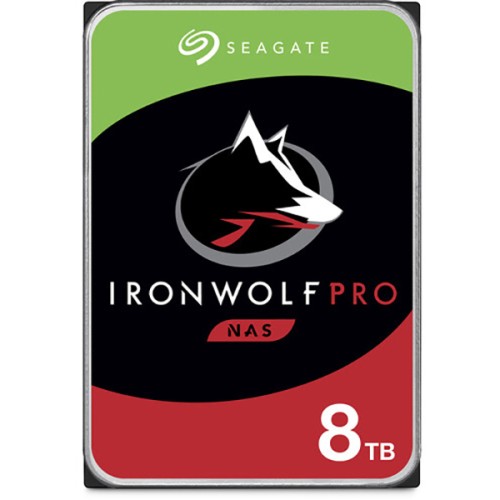 Seagate 8TB IronWolf Pro NAS 3.5″ SATA 7200rpm Hard disk | ST8000NT001