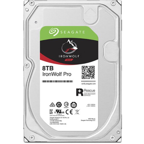 Seagate 8TB IronWolf Pro NAS 3.5″ SATA 7200rpm Hard disk | ST8000NT001