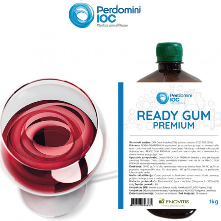 Sredstvo za stabilizaciju vina READY GUM PREMIUM, Perdomini IOC 1kg