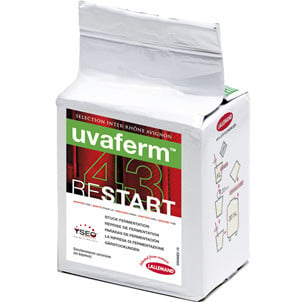 Kvasac Uvaferm 43 Restart, Lallemand 500g