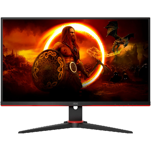 AOC Monitor LED 27G2SAEBK 27'' VA 1920x1080 at 165HZ 3000:1, 1ms, Freesync Premium, VGA, HDMI, DP, 3y ( 27G2SAEBK )