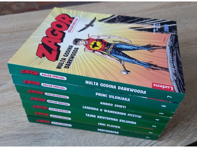 Zagor kolor specijal 1 - 7