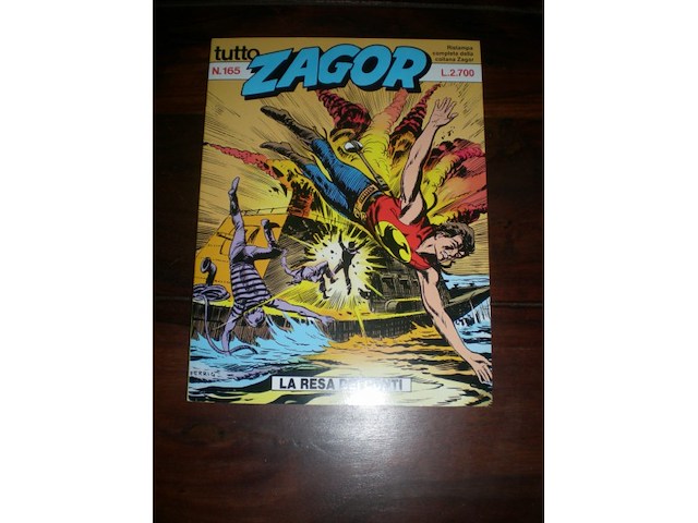 ZAGOR TUTTO 165 LA  RESA  DEI  CONTI*