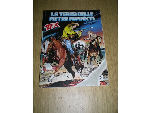 TEX 613 LA  TERRA  DELLE  PIETRE  FUMANTI