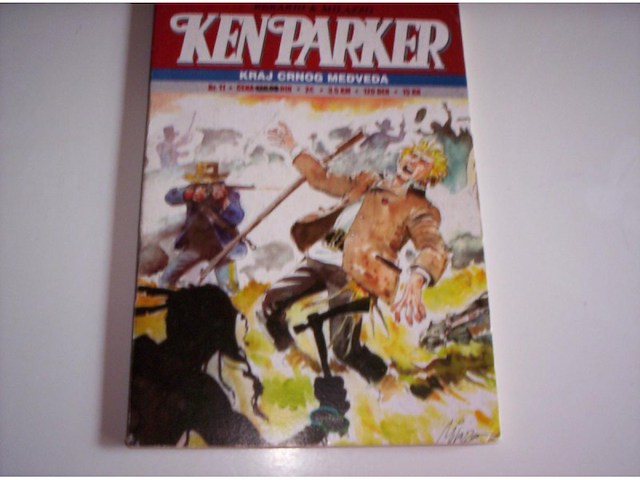 SYSTEM COMICS: KEN PARKER BROJ 11 - KRAJ CRNOG MEDVEDA