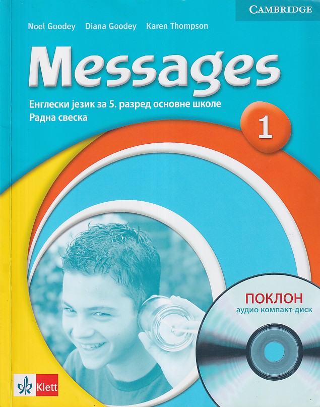 MESSAGES 1 – RADNA SVESKA iz engleskog jezika za 5. razred osnovne škole (Klett)