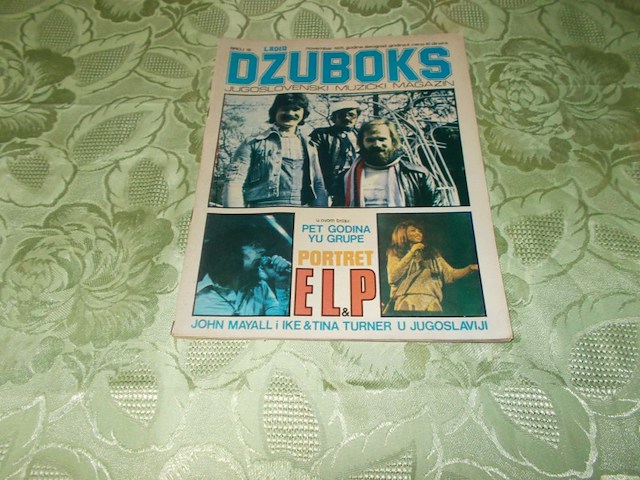 Dzuboks broj 18 - novembar 1975 godina - YU grupa