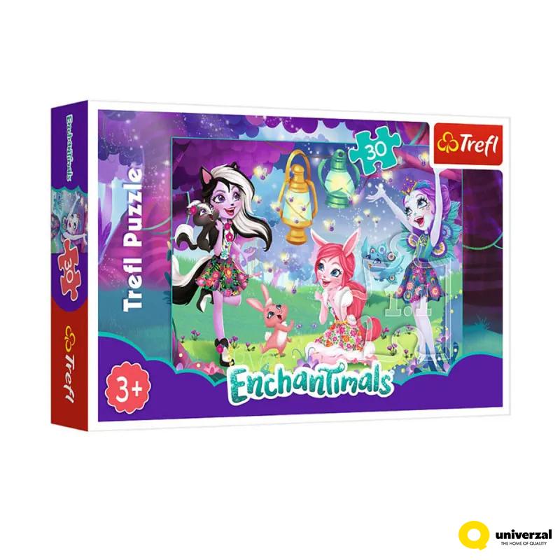 PUZZLE 30 DELOVA ENCHANTIMALS T18236